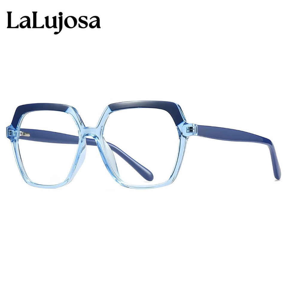 Gafas Cuadradas para Mujer Tonos Azules Protección Luz Azul - LaLujosa ...